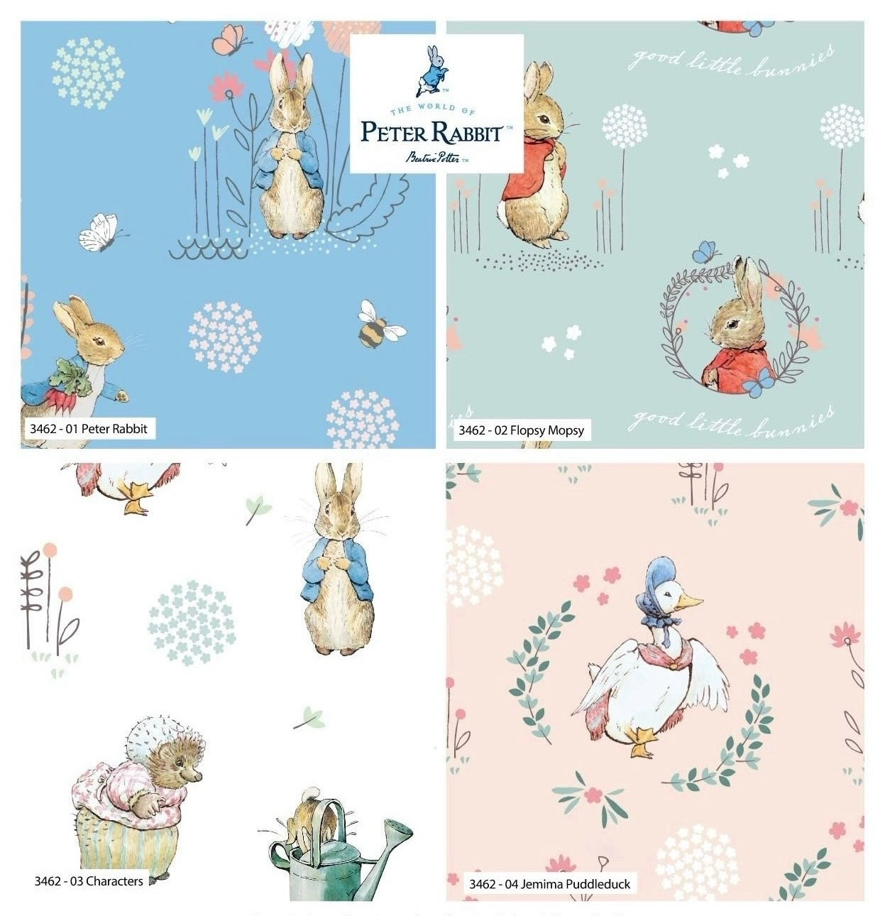 Peter Rabbit - Classic - Fat Quarter Bundle – Little Patchwork Cottage